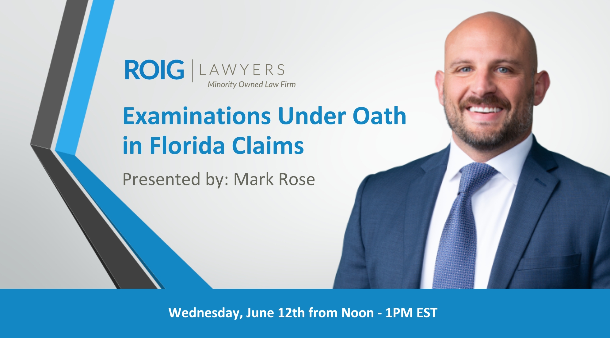 Examinations Under Oath in Florida Claims - ROIG Lawyers